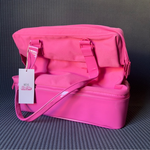 BEIS | Bags | Beis X Barbie Pink The Mini Weekender Bag | Poshmark